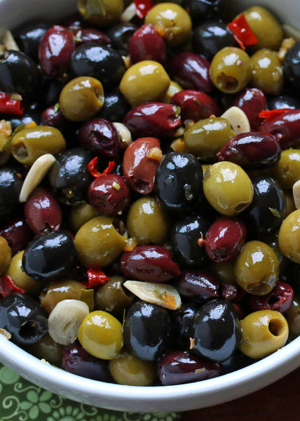 Kalamata Olives in the Traditional Style 375ml – Col'tempo
