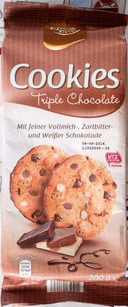 Triple Chocolate Cookies 200g – Col'tempo